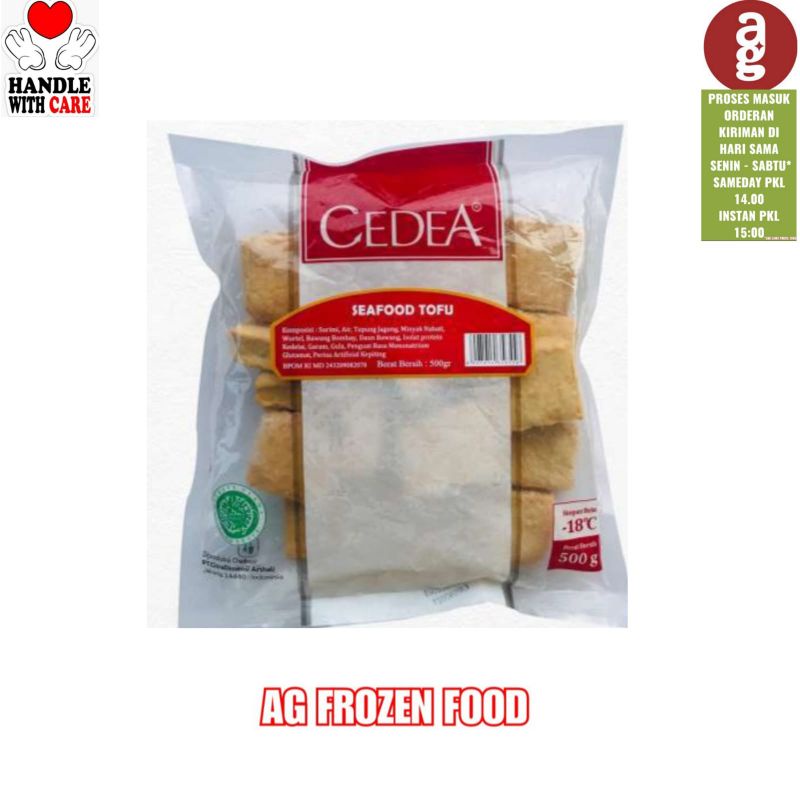 Jual Cedea Seafood Tofu 500grm | Shopee Indonesia