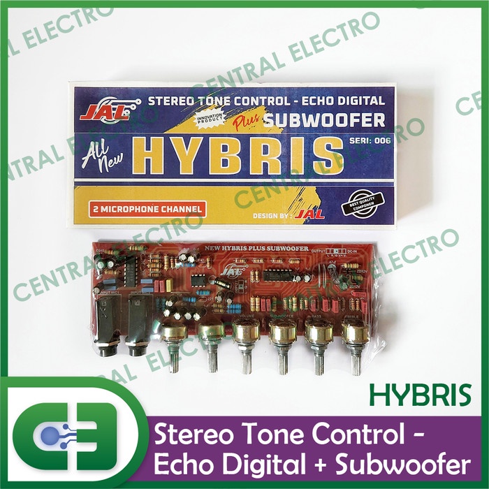 Jual Soundsystem Hybris, Stereo Tone Control Subwoofer 2 Mic +Echo ...