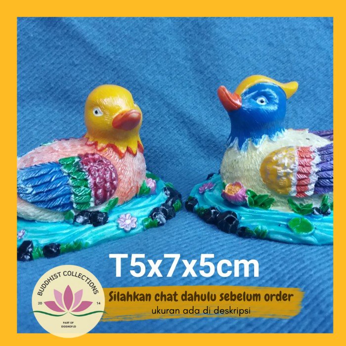 Jual patung bebek mandarin t5 | Shopee Indonesia