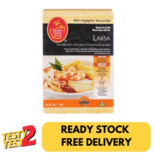 Jual Prima Taste Sauce Kit - Laksa 225g | Shopee Indonesia