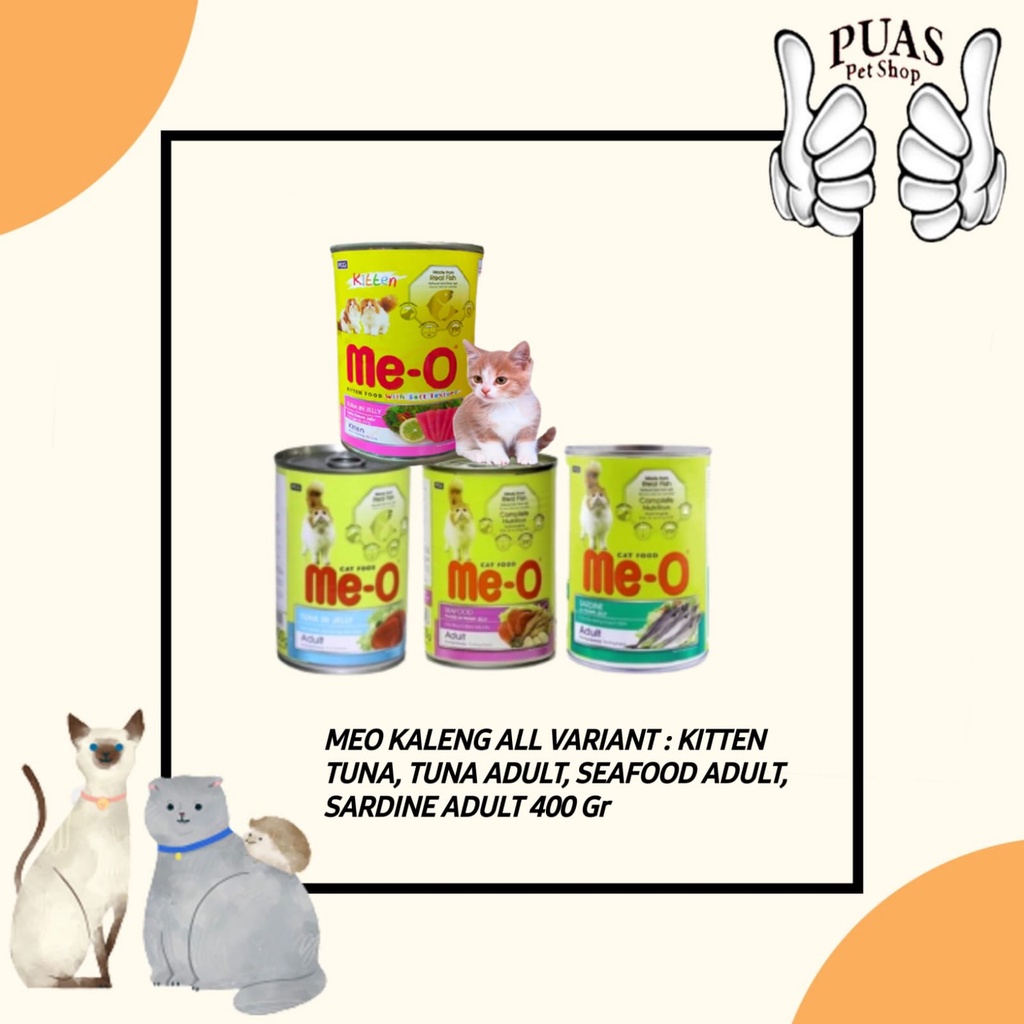 Jual Meo Tuna / Seafood 400gr ( wet food for cat ) | Shopee Indonesia