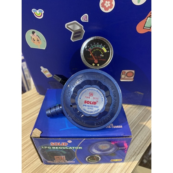 Jual Regulator Kepala Gas Solid Tekanan Tinggi Tekanan Rendah Biru ...