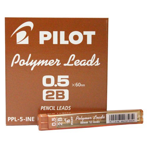 Jual PILOT POLYMER LEADS / ISI PENSIL MEKANIK PILOT 2B / REFILL PENSIL ...