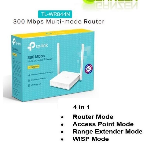 Jual TP-LINK TL-WR844N 300Mbps Multi-Mode Access Point/ Wi-Fi Router ...