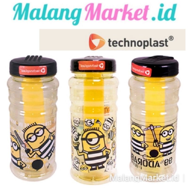 Jual Technoplast Minion Botol Minum minion Technoplast Despicable Me ...