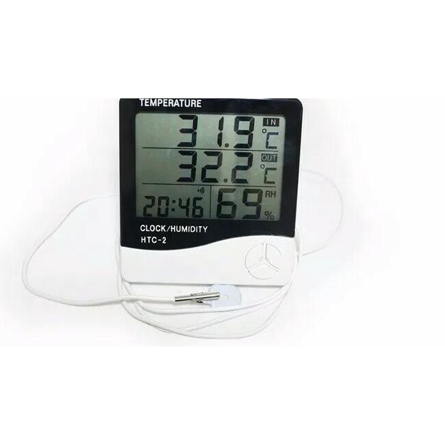 Jual Thermometer Hygrometer - Termometer HTC-2 + Ex Sensor - HTC-1 ...