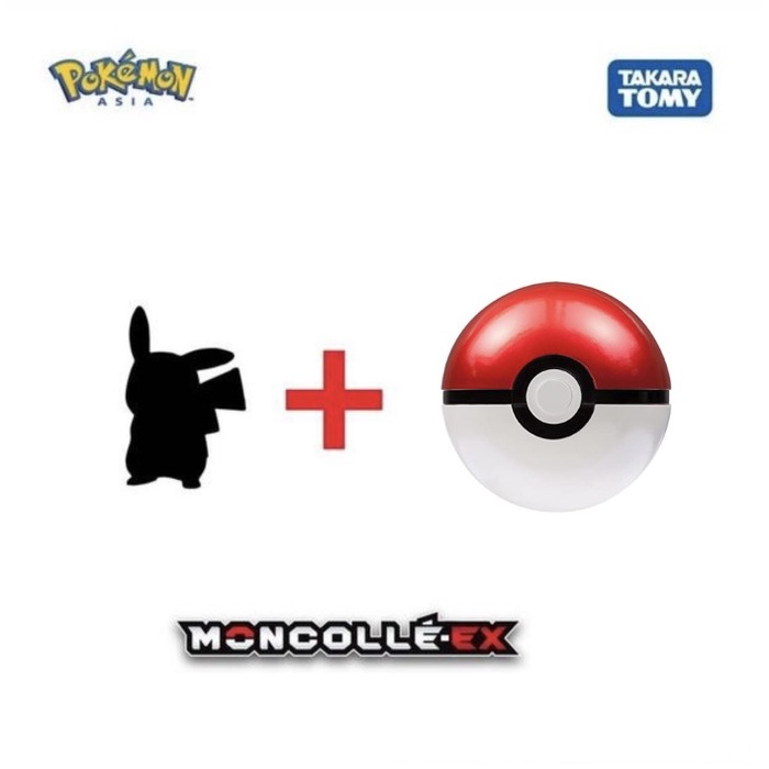 Jual (Paket) Moncolle Pokemon + Poke ball / Pokeball / Original ball ...