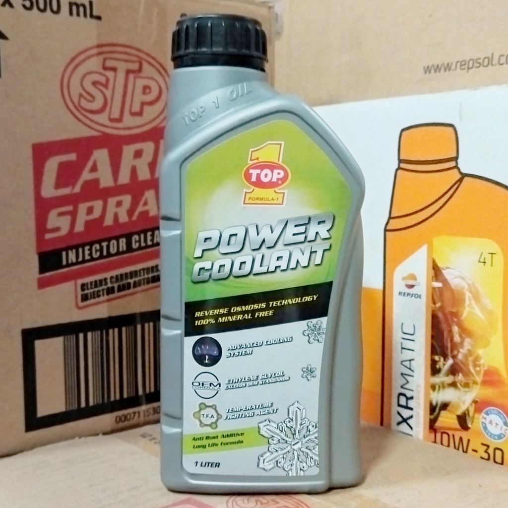 Jual RADIATOR COOLANT TOP 1 / TOP1 / TOP ONE POWER COOLANT 1 LITER ...