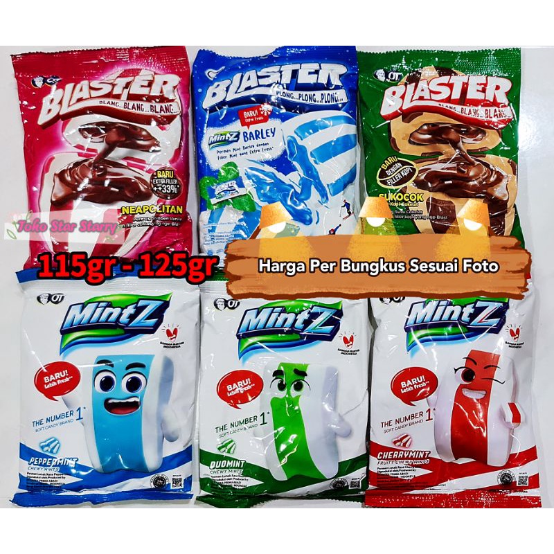 Jual [Per Bungkus] Aneka Permen OT orang tua Permen blaster Permen ...