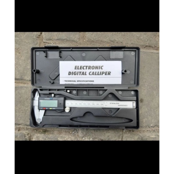 Jual SIGMAT DIGITAL 6" DIGITAL CALIPER 150MM JANGKA SORONG 6 INCHI STAINLESS STEEL | Shopee ...