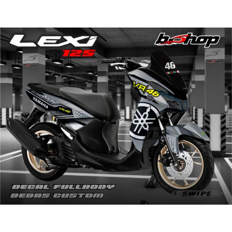 Jual Stiker Decal Lexi full body sticker lexi variasi laminasi glossy ...