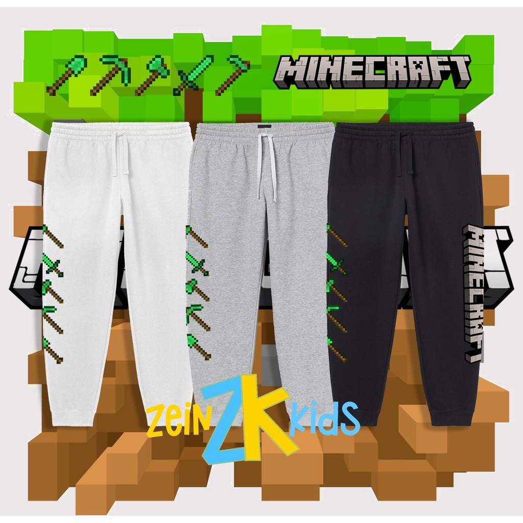 Jual Celana Jogger Anak Minecraft / Jogger Anak Minecraft | Shopee ...