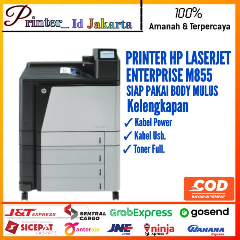 Jual Printer Hp Laserjet Enterprise M855 Mesin Printer A3 Warna ...