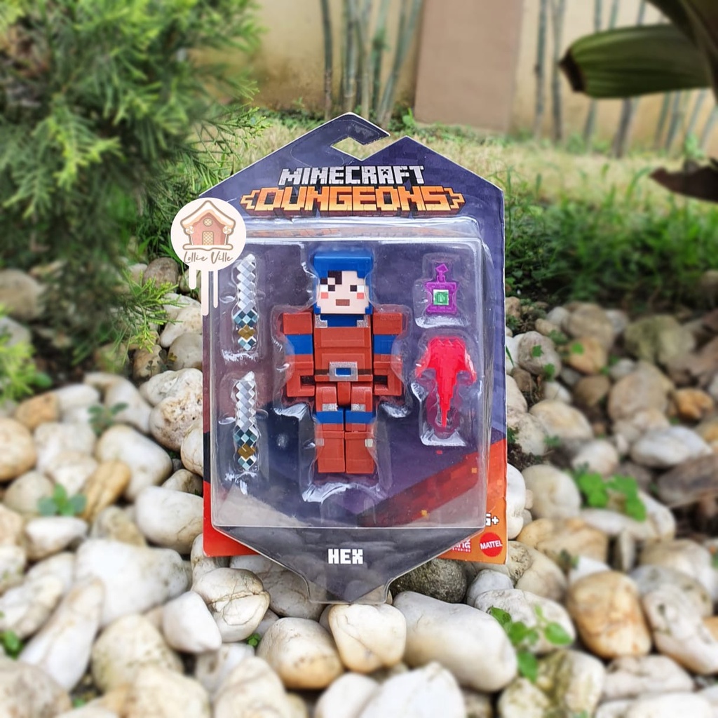 Jual Minecraft Dungeons Hex Figure | Shopee Indonesia