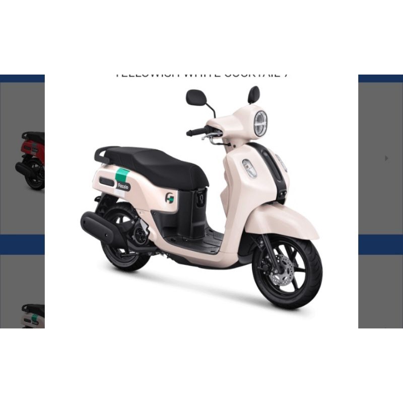 Jual Cover Side 1 Dan 2 Atau Body Belakang Fazzio Original Yamaha ...