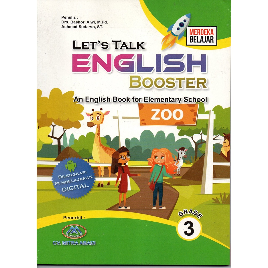 Jual BUKU BAHASA INGGRIS SD/MI KELAS 3-LET'S TALK ENGLISH BOOSTER GRADE 3 UNTUK SD/MI - MA ...