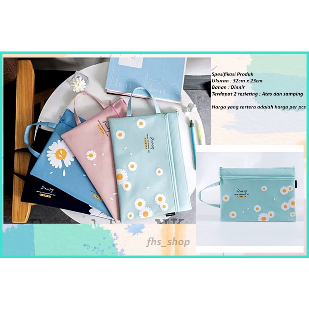 Jual Tas File Kertas A4 Warna Pastel File Organizer File Folder ...