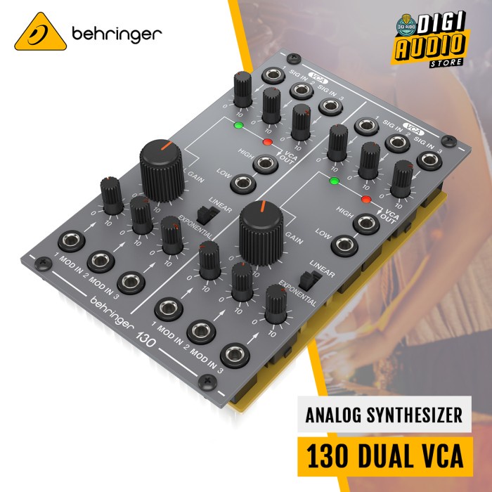 Jual Behringer 130 Dual Vca Analog Dual Vca Synthesizer Module For Eurorack #Original | Shopee ...
