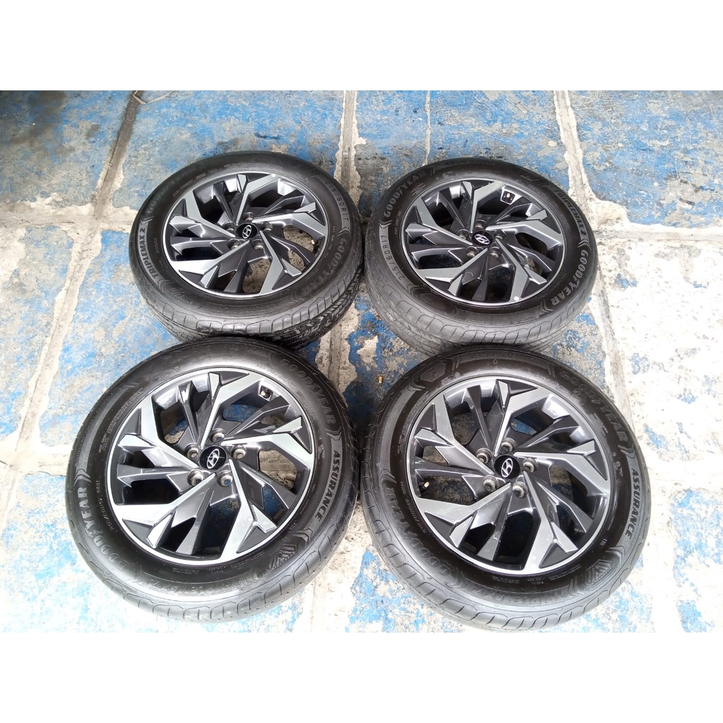 Jual velg mobil bekas oem original hyundai creta ring 17x6,5 lubang ...