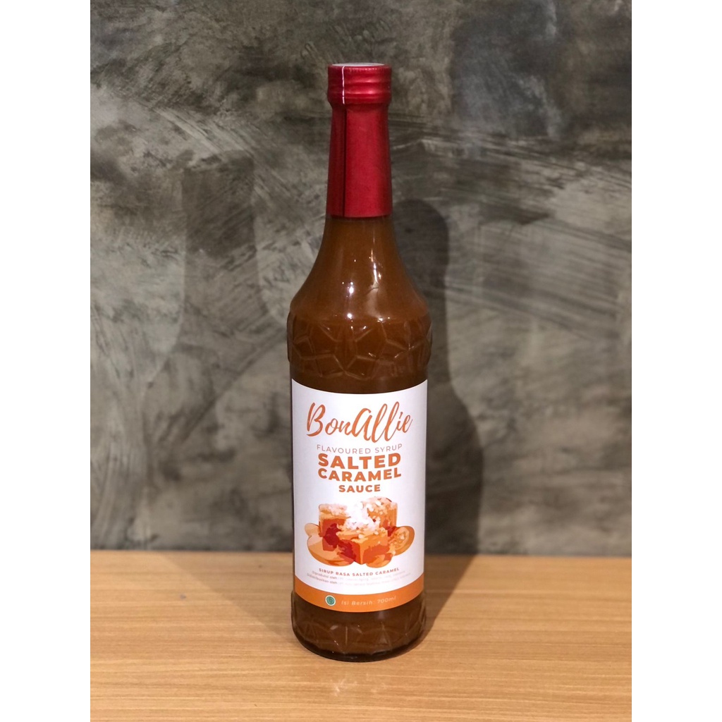 Jual Bonallie Salted Caramel Sauce 700 ml - Bonallie Flavoured Syrup ...