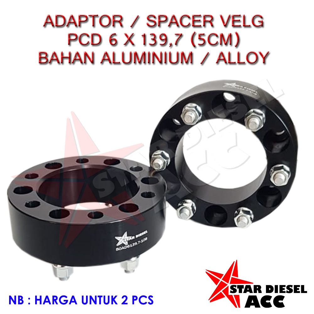 Jual SPACER VELG PCD 6 X 139.7 5CM ADAPTOR VELG FORD RANGER | Shopee ...