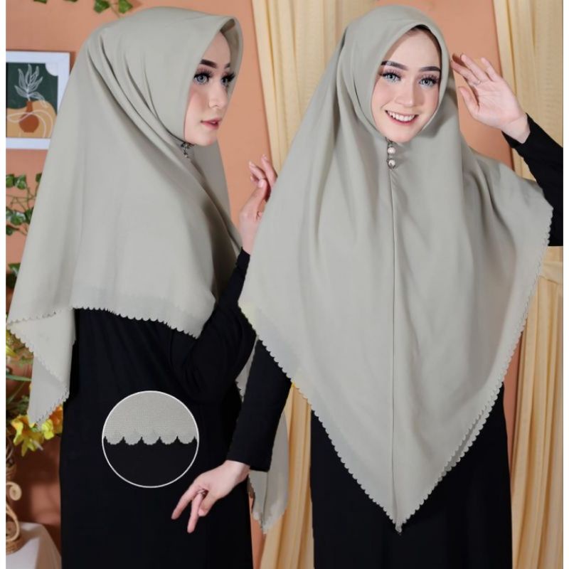 Jual Bergo Segitiga Instan laser cut Bella Square Volly catun jumbo ...