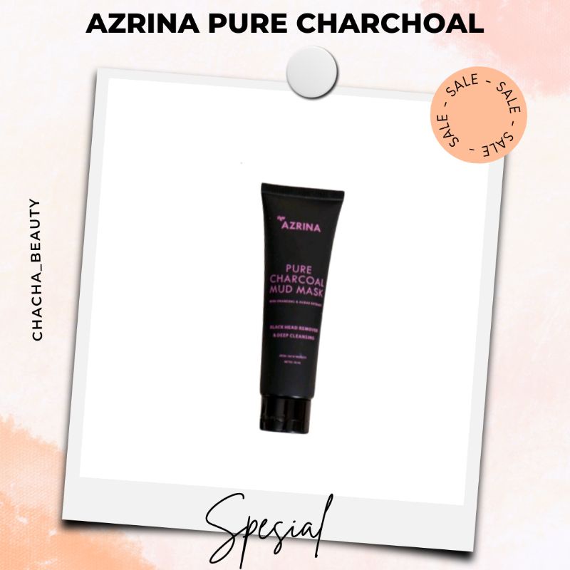 Jual AZRINA CHARCOAL MUD MASK 50 ML | Shopee Indonesia