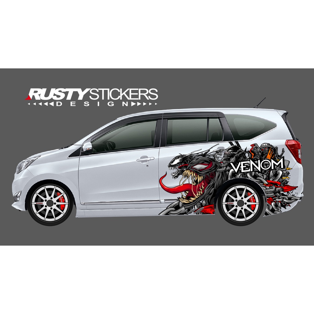 Jual Sticker sigra/calya variasi venom Bisa custom, Ayla, Avanza, Honda ...