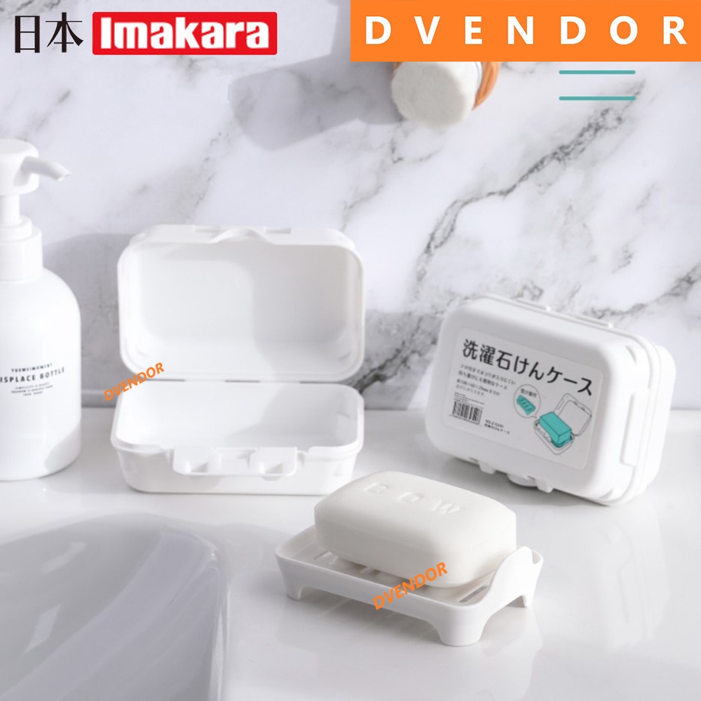 Jual TEMPAT SABUN KAMAR MANDI KOTAK SABUN MANDI TRAVEL SOAP BOX IMAKARA ...