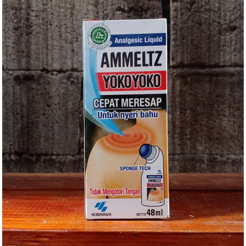 Jual ammeltz yokoyoko analgesic liquid 48ml | untuk nyeri bahu | Shopee ...
