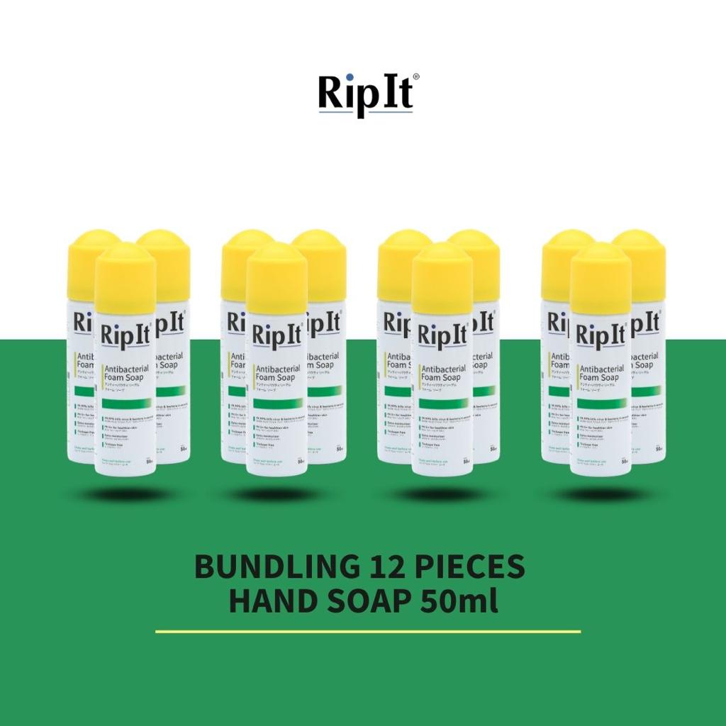 Jual Rip It | 12 pcs Antibacterial Hand Soap 50ml | Shopee Indonesia