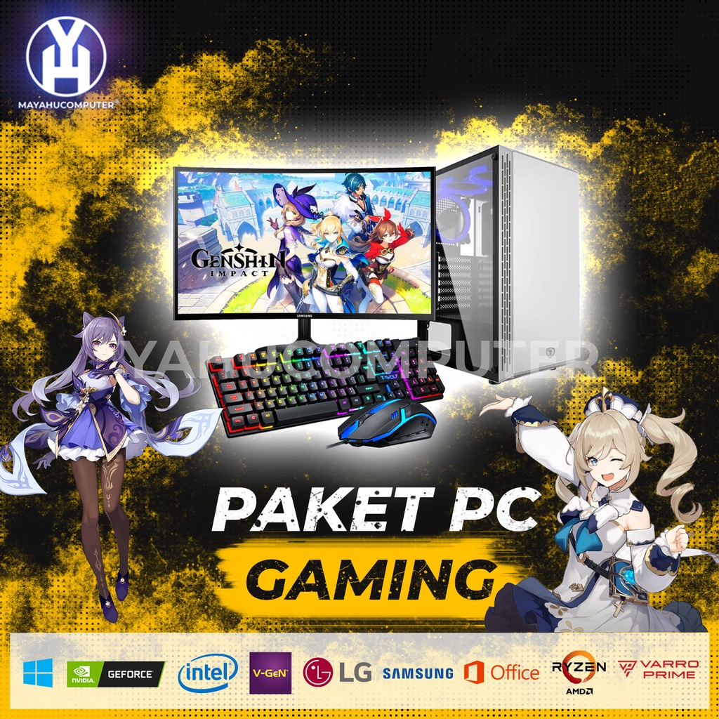 Jual PC GAMING INTEL CORE I7 FULLSET - MONITOR SAMSUNG 24 INC - RAM ...
