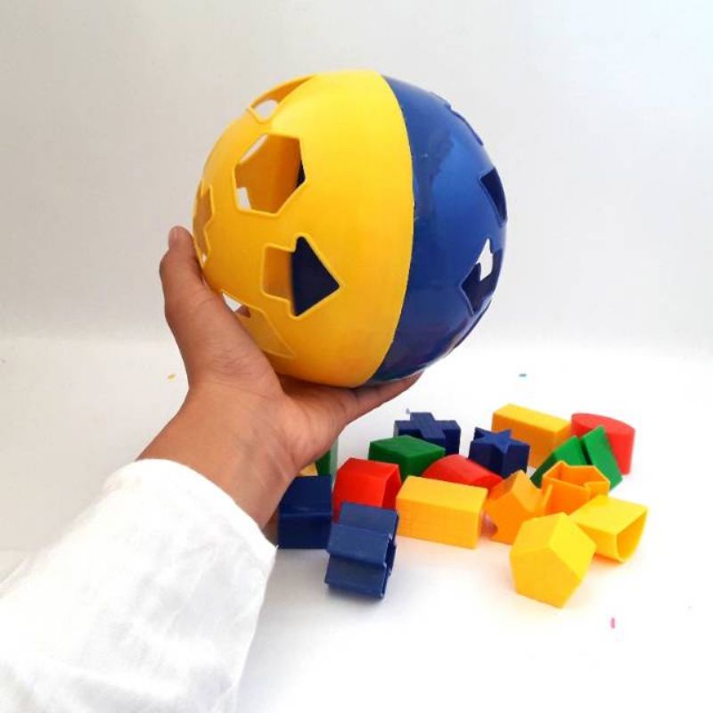 Jual MAINAN EDUKASI BENTUK BANGUN RUANG /PUZZLE BALL MAINAN EDUKASI/BOX ...