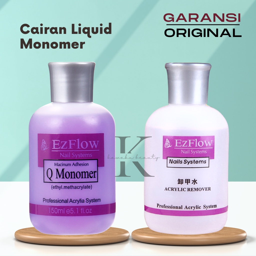 Jual Acrylic Liquid Cairan Monomer Bubuk Akrilik Nail EZ Flow | Shopee ...