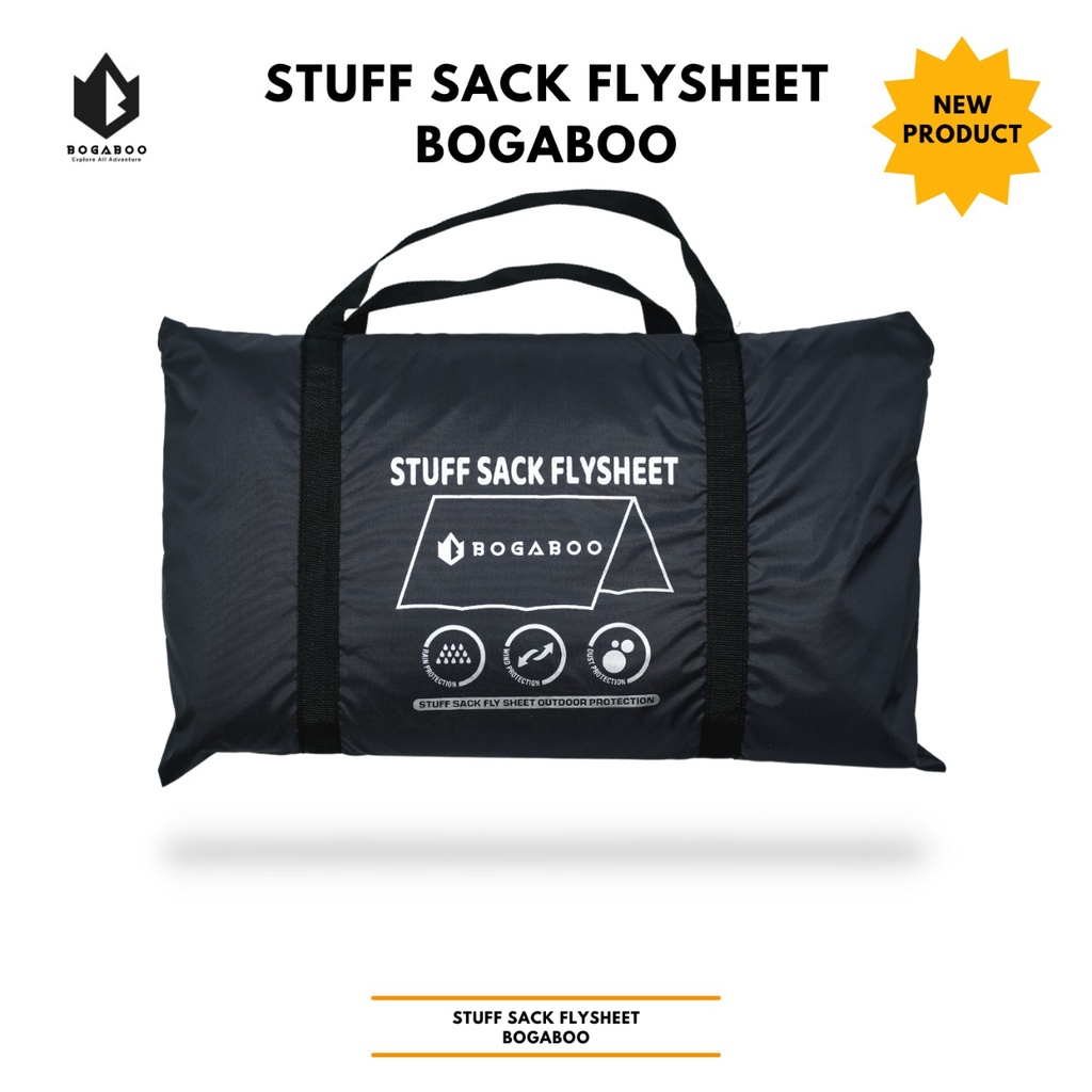 Jual COD Stuff sack FLYSHEET 4 x 6 bogaboo - compression FLY SHEET ...