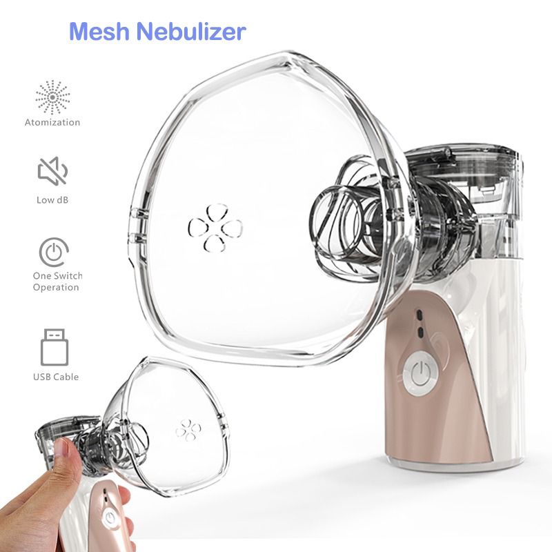 Jual GARANSI!! Alat Terapi Pernafasan Ultrasonic inhaler//Mesh ...
