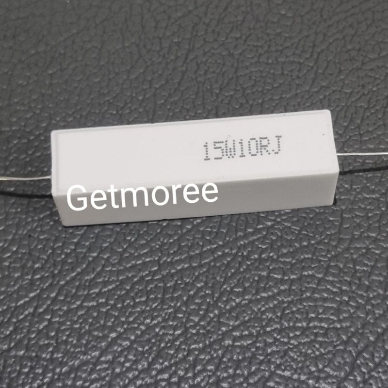 Jual Resistor Kapur 15w 15 watt 15watt 10 12 22 OHM | Shopee Indonesia