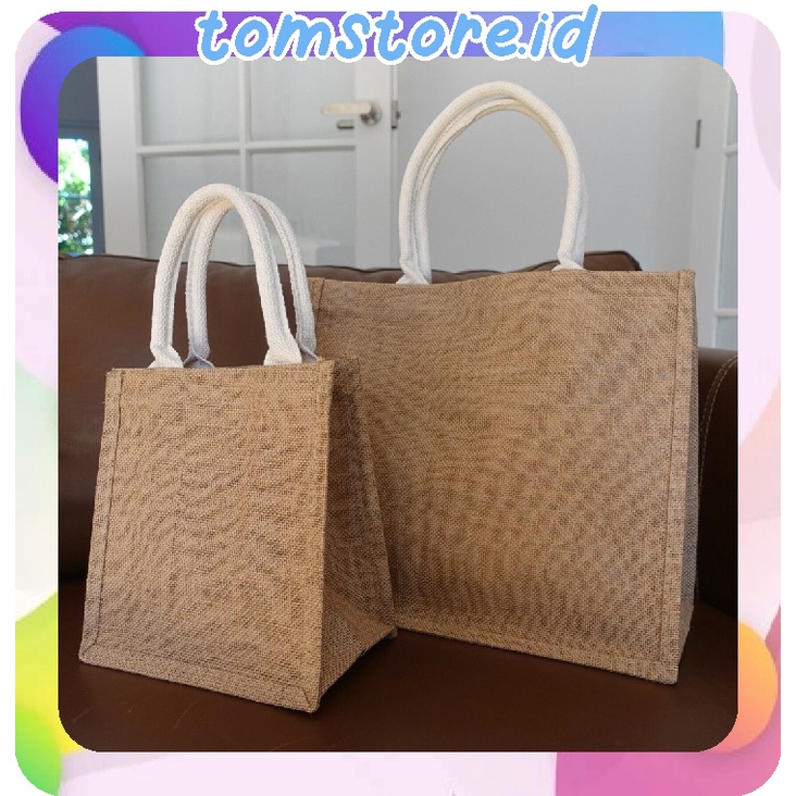Jual TOMSTORE.ID Tote Bag Tas Karung Goni/Tas Goni/Artistic Kanvas Hand ...