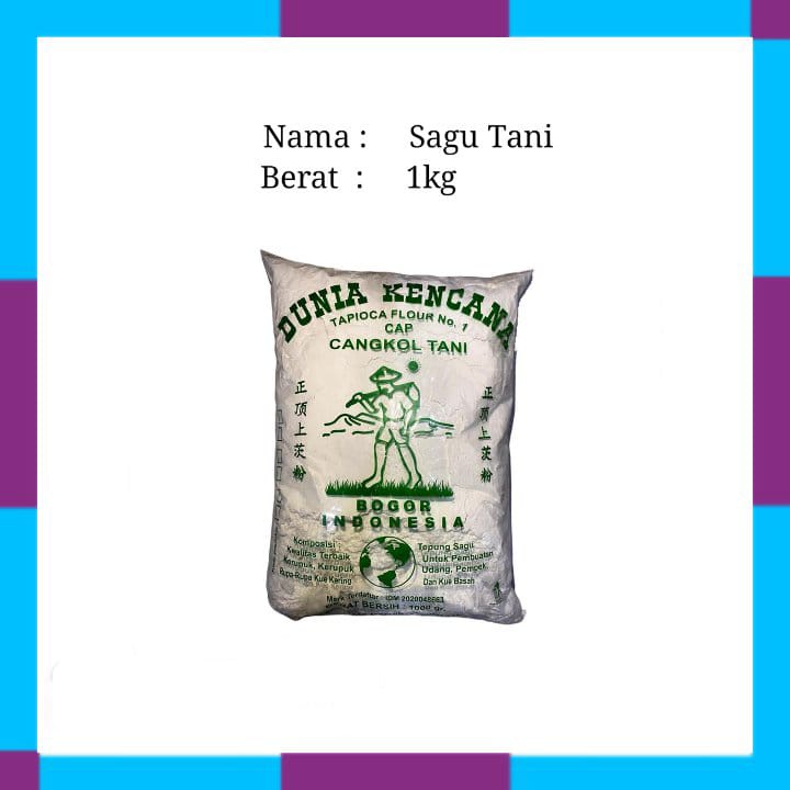Jual Tepung Tapioca Cap Cangkol Tani 1kg | Bekasi | Shopee Indonesia