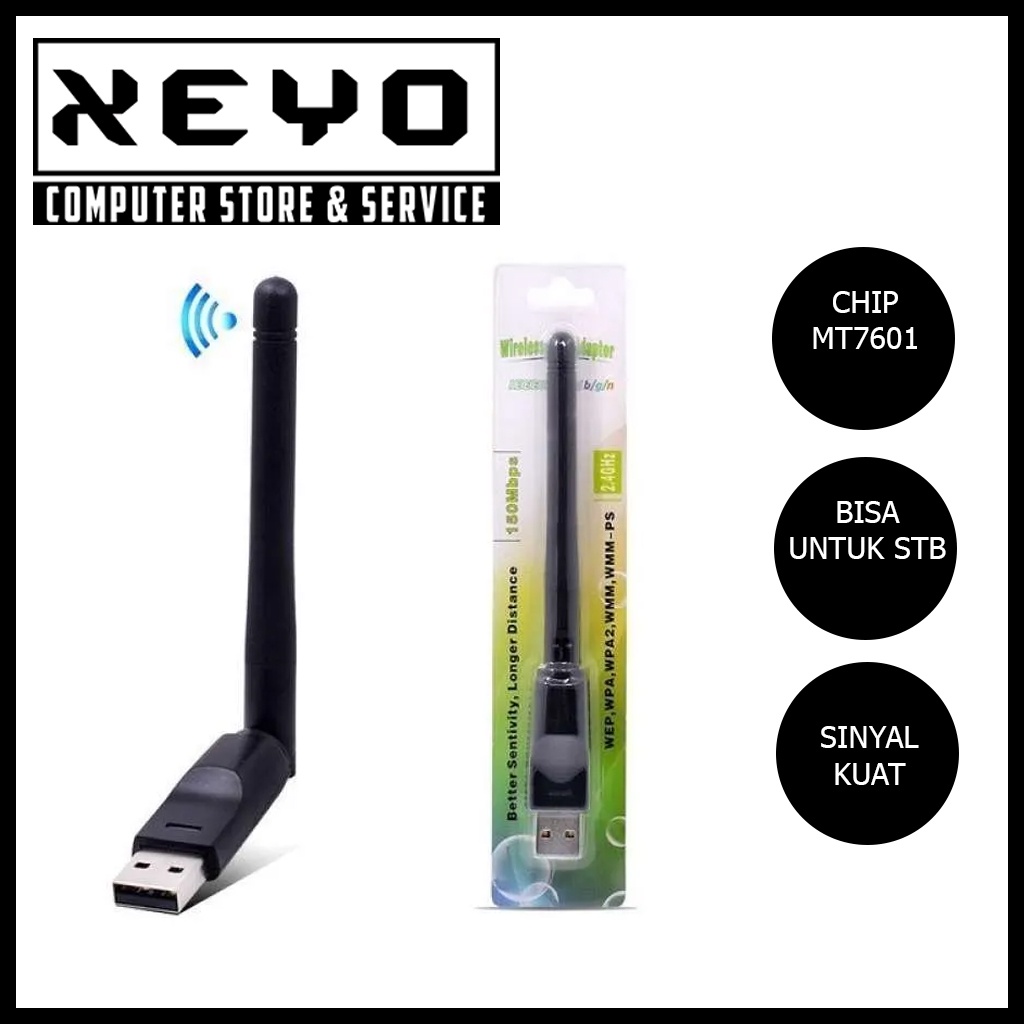 Jual USB Wifi Set Top Box MT7601 Dongle STB Adapter Antena Wifi PC Laptop | Shopee Indonesia