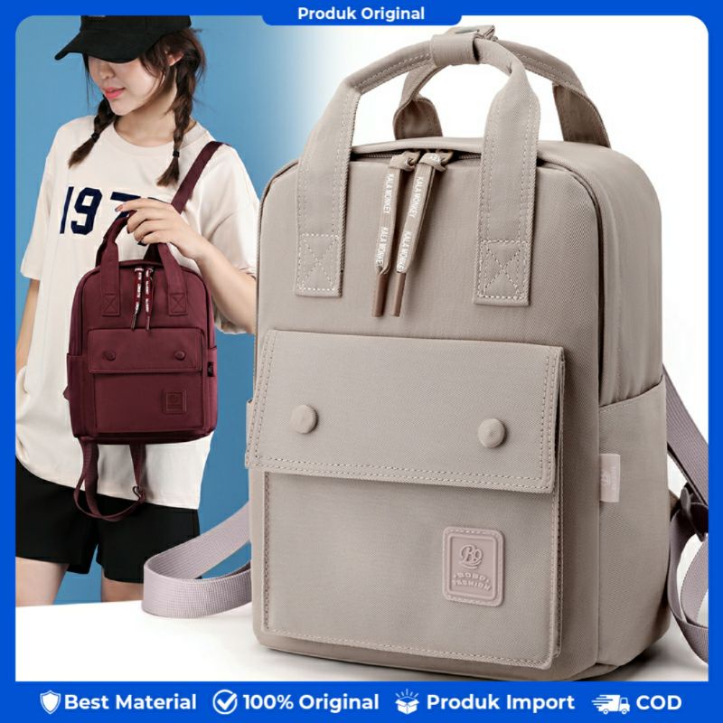 Jual BOBO FASHION - Ransel wanita bobo 0932 backpack wanita Nilon ...