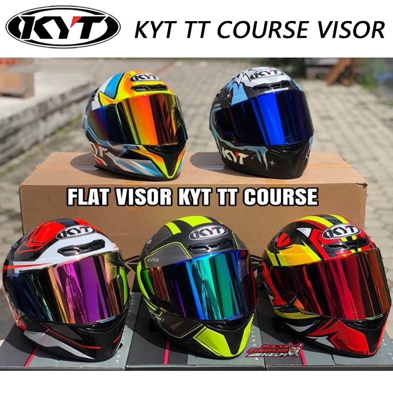 Jual Visor KYT TT COURSE original Visor Kyt Tt Course All Merk Visor ...
