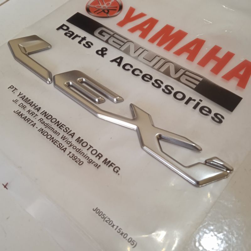 Jual emblem logo lexi yamaha lexi original | Shopee Indonesia