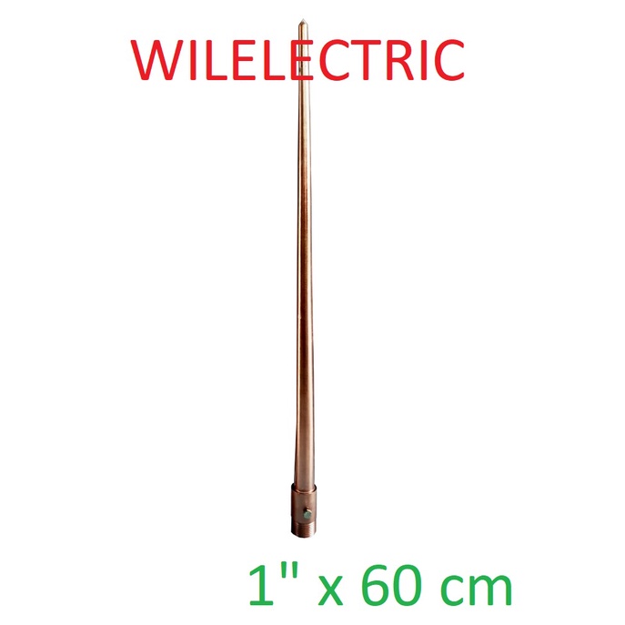 Jual Splitzen tembaga / tombak anti petir / split 1” inch x 60 cm ...