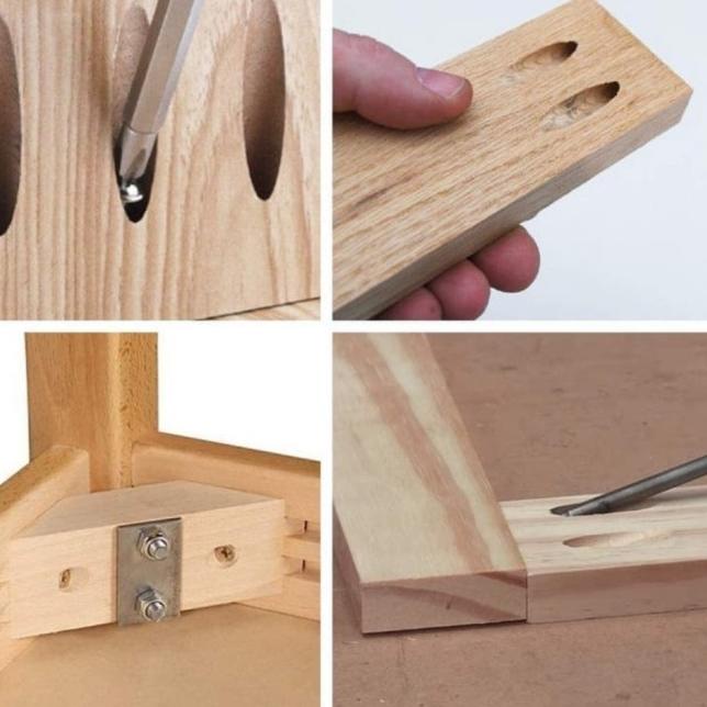 Jual Pocket Hole Jig set Woodworking Tukang - paket packet Hole-Wood ...