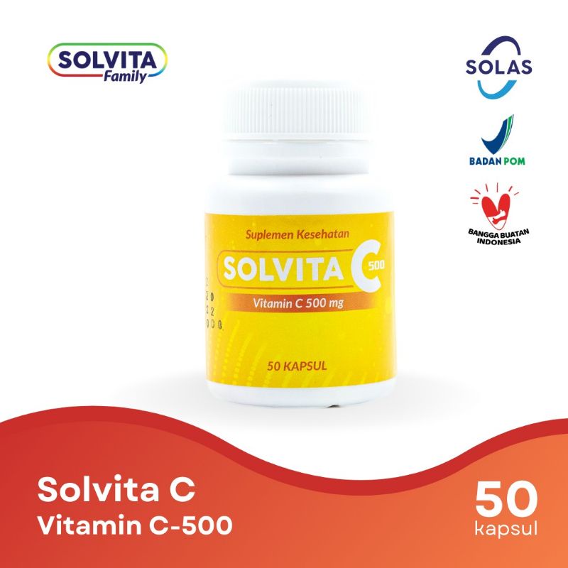 Jual SOLVITA C BOTOL ISI 50 KAPSUL | Shopee Indonesia