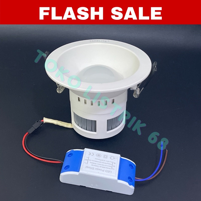 Jual Lampu Downlight LED Inbow Bulat 5w 9w 15w Spot Sorot 5 watt 9 watt ...