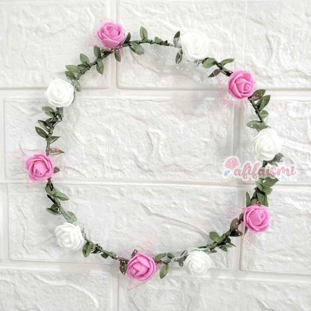 Jual Flower Crown - Mahkota Bunga Simple dan Cantik | Shopee Indonesia