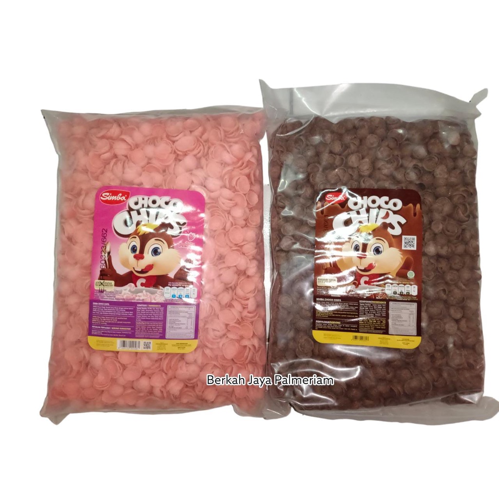 Jual Choco Chips/Coco Crunch/ Koko Krunch rasa Coklat atau Stroberi ...