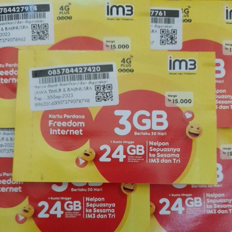 Jual Indosat 5gb Full murah | Shopee Indonesia